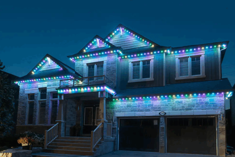 Permanent, Holiday & Christmas Light Installation in Winnipeg